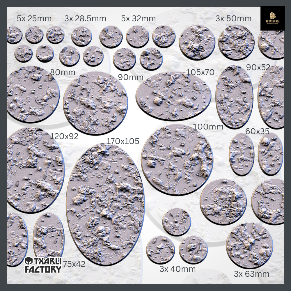 Swamp miniature bases จัดส่งได้ใน1-3วัน ฐานโมเดล Wargame base ...