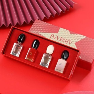 น้ำหอม Giorgio Armani Si Mini Set (EDP, EDT) เซ็ต4ขวด 7ml*4 น้ำหอมมินิ ...