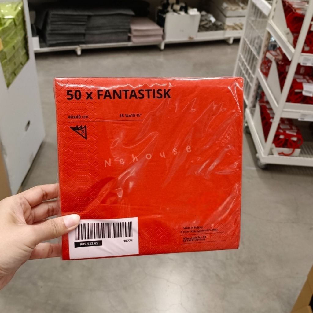 Ikea อิเกีย กระดาษเช็ดปาก ทิชชู่ ของใช้บนโต๊ะอาหาร tissue paper ...