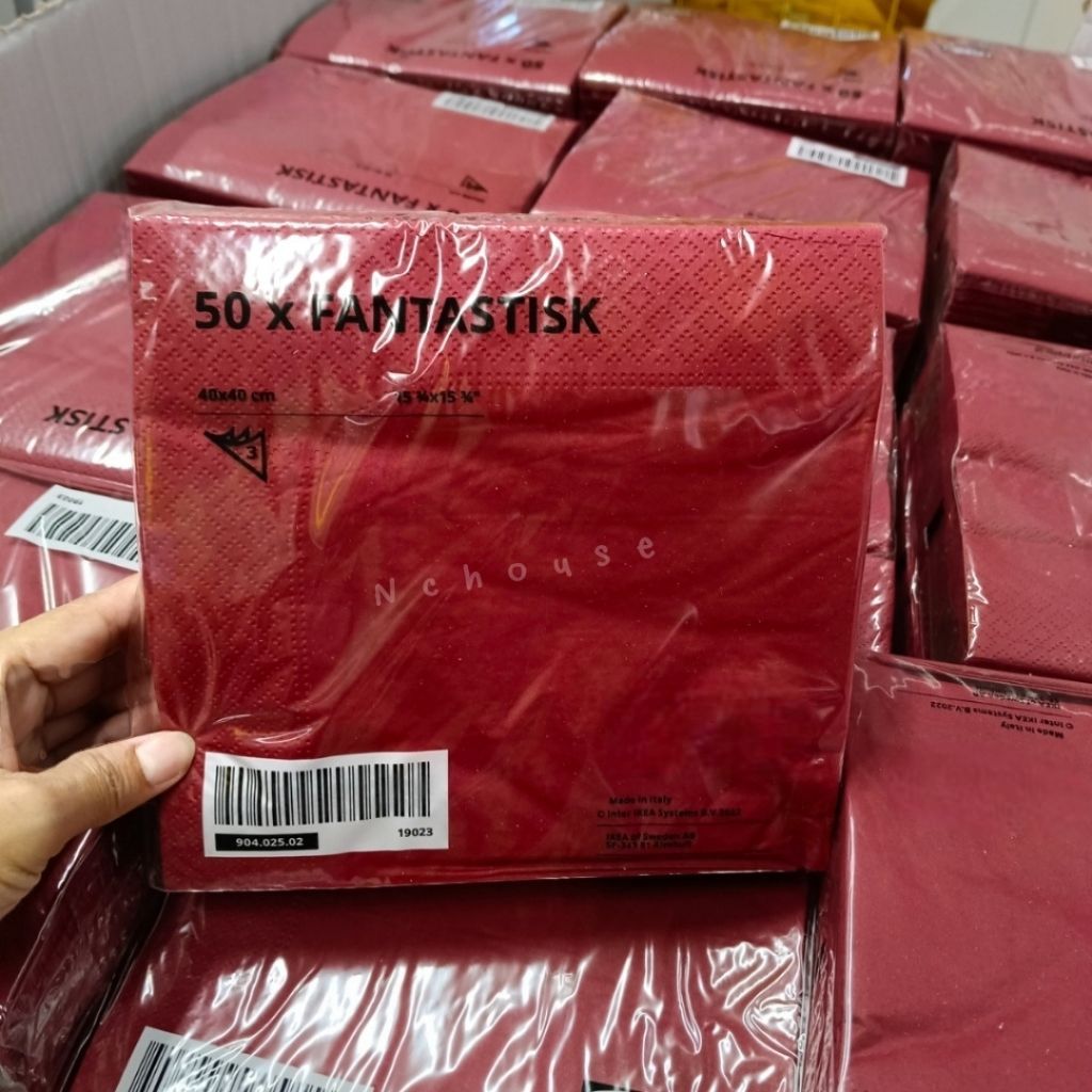 Ikea อิเกีย กระดาษเช็ดปาก ทิชชู่ ของใช้บนโต๊ะอาหาร tissue paper ...