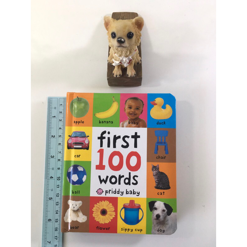 Priddy baby first 100 words หนังสือภาษาอังกฤษมือสอง boardbook | Shopee ...