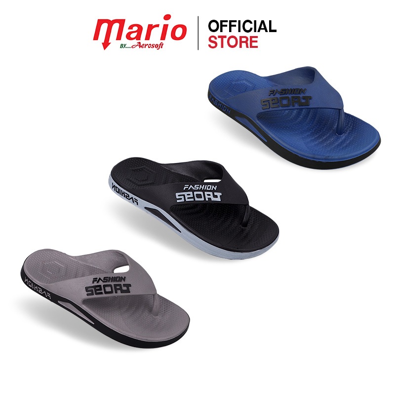Mario by Aerosoft รองเท้าแตะผู้ชายแบบสวม รุ่น CM001 | Shopee Thailand
