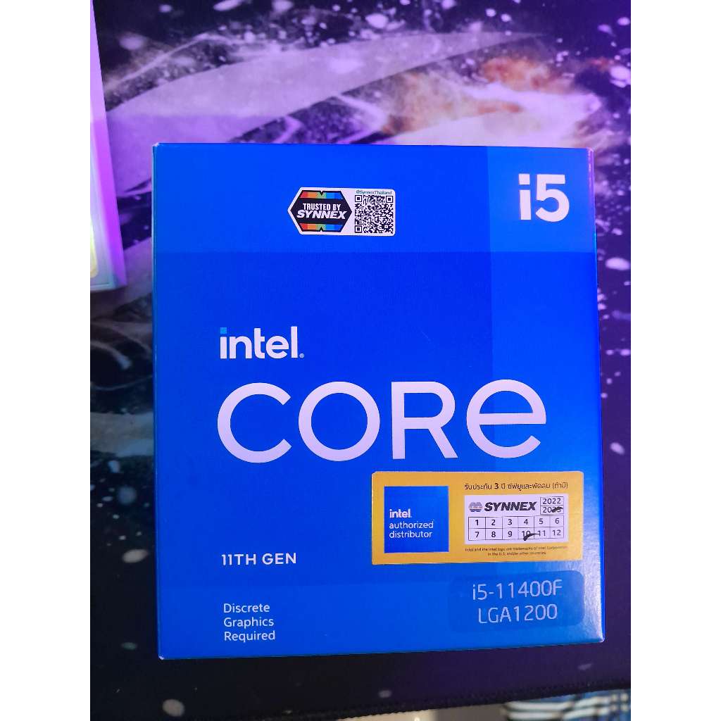CPU (ซีพียู) INTEL CORE I5-11400F มือสองสภาพมือหนึ่ง99.99% ประกันsynnex ...
