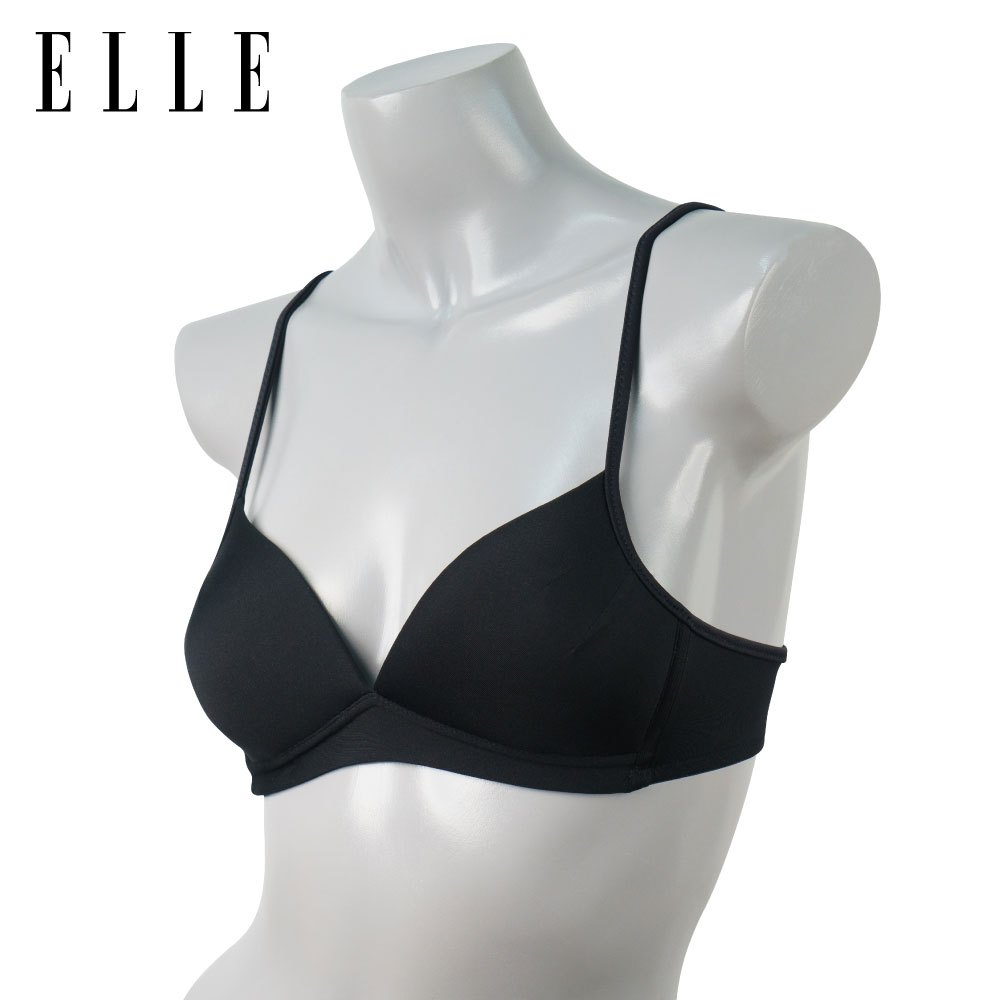 ELLE เสื้อชั้นใน เกรดA ของแท้ ไร้โครง โมล บางเรียบ โชว์ร่องอก โบนอ่อนด้านข้าง รุ่น LB1704 ...