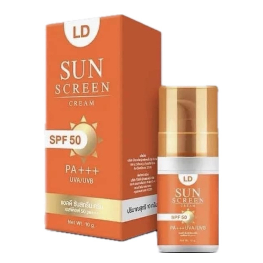 กันแดด LD Sun Screen Cream SPF50PA+++ ครีมกันแดดแม่ตั๊ก (1ขวด) | Shopee ...