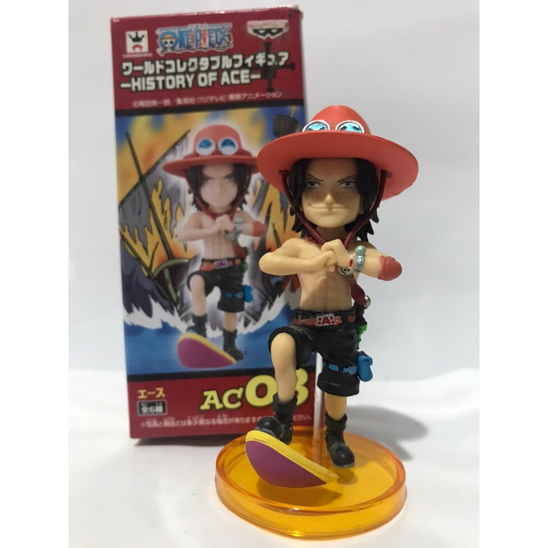 มือสองมีกล่อง WCF One Piece Ace Vol.History of Ace ac 03 Lot.JP แมวทอง ...