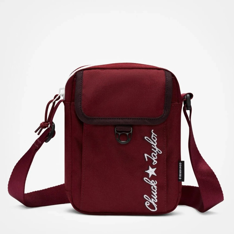 CONVERSE กระเป๋า รุ่น EMBROIDERED CROSSBODY BAG RED - 1623825AU_H2REXX ...