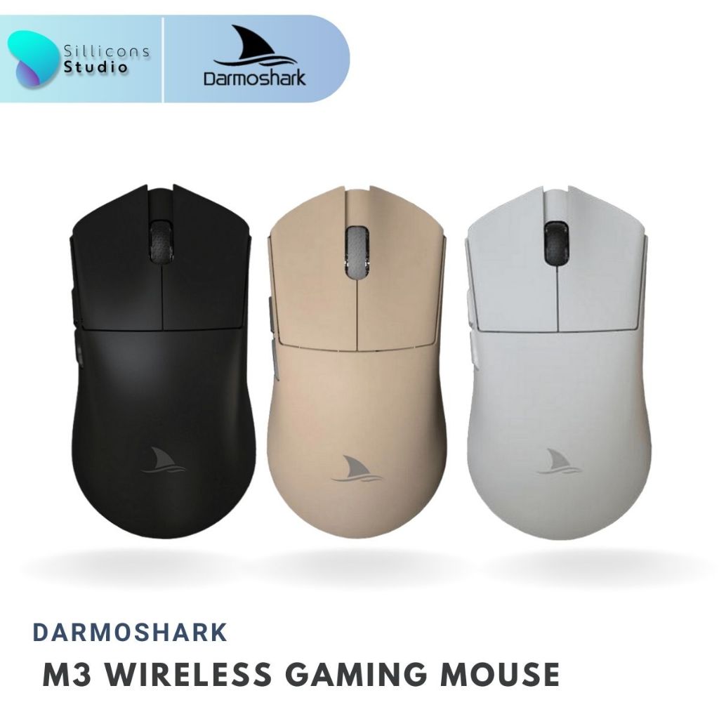 เมาส์ Darmoshark M3 เมาส์ไร้สาย เกมมิ่งเมาส์ wireless gaming mouse ...