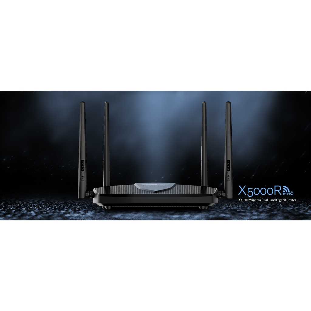 Totolink X5000R Wi-Fi 6 AX1800 Wireless Dual Band Gigabit Router ...