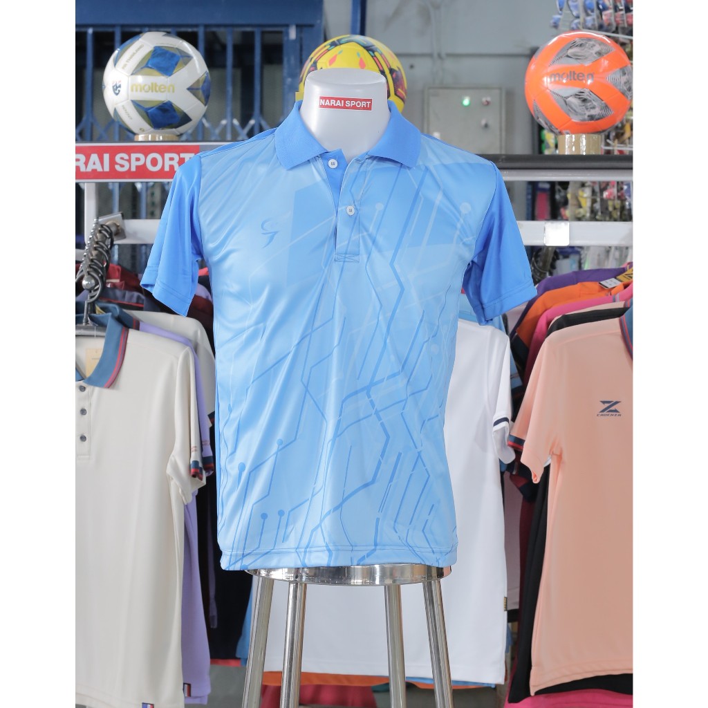 ***ของแท้ส่งไว** เสื้อคอปก เสื้อกีฬาชาย SA304 SPORT DAY ผ้าไมโครพิมพ์ ...