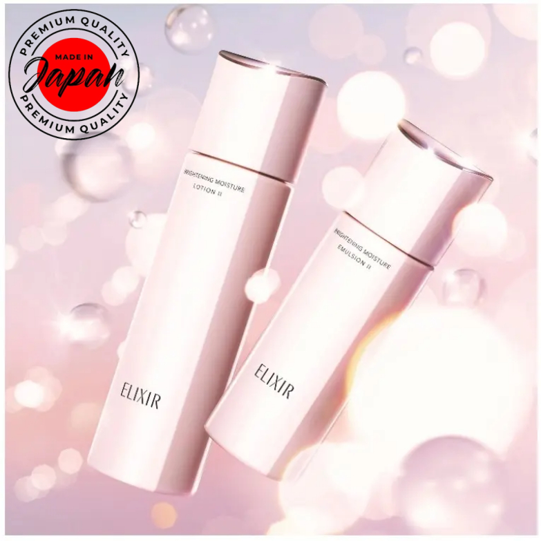 Shiseido Elixir White Brightening Lotion 170 Ml / Emulsion 130 Ml (Wti Refresh / Wtii Moist ...