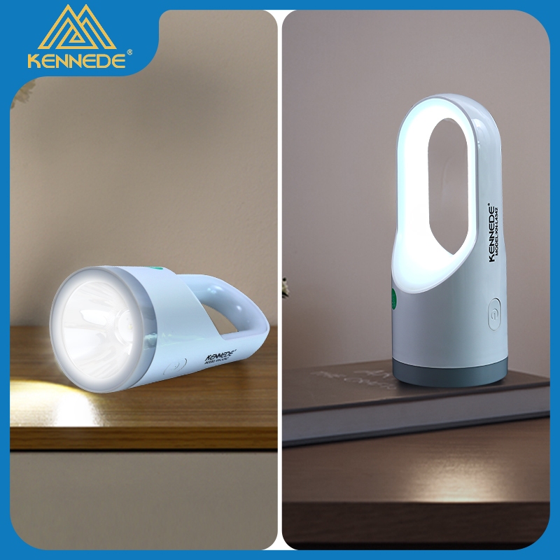 KENNEDE ไฟฉาย LED แบบชาร์จไฟได้ดีไซน์ใหม่ 1800mah มัลติฟังก์ชั่นไฟพกพา ...