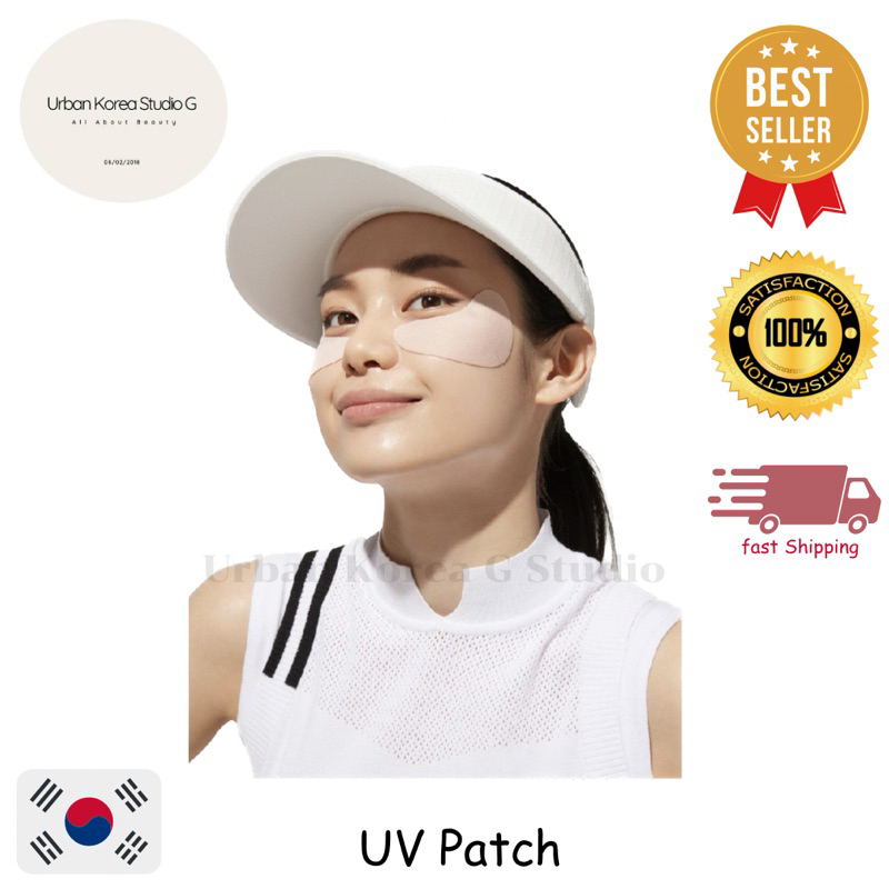 UV Patch ( 1 Pair ) แผ่นปิด แก้ม กัน แดด 🇰🇷💯 | Shopee Thailand