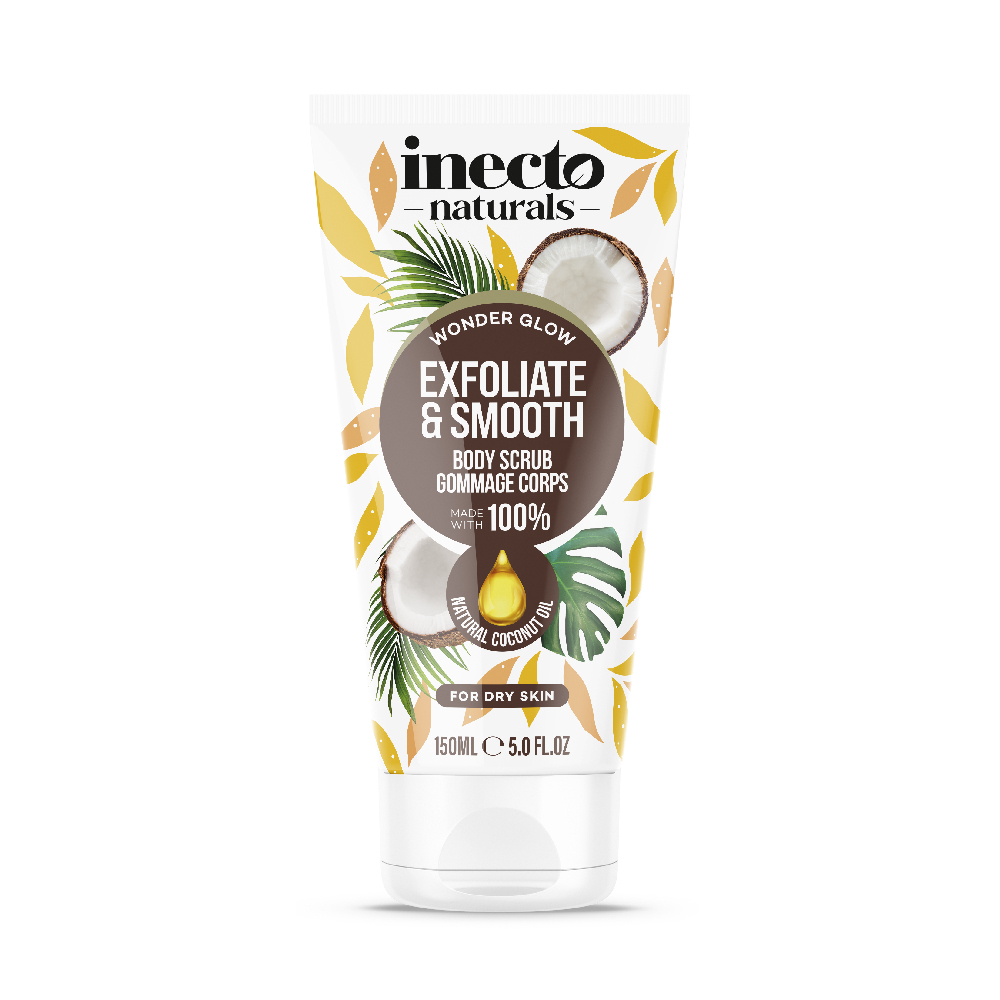Inecto Naturals Wonder Glow Exfoliate & Smooth Body Scrub 150Ml อินเนค ...