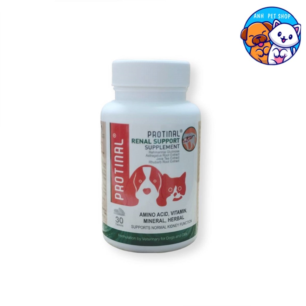 Protinal วิตามินบำรุงไต สำหรับสุนัขและแมว 30 เม็ด | Shopee Thailand
