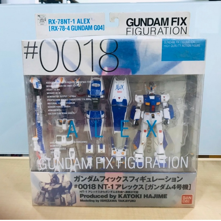 Bandai NT-1 Alex Gundam FIX Figuration #0018 MOBILE SUIT Gundam 0080 ...