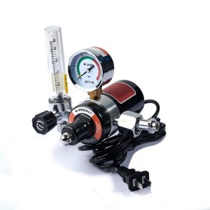 JASIC เกจ์วัดแรงดัน CO2 220V (อลูมิเนียม) | Shopee Thailand