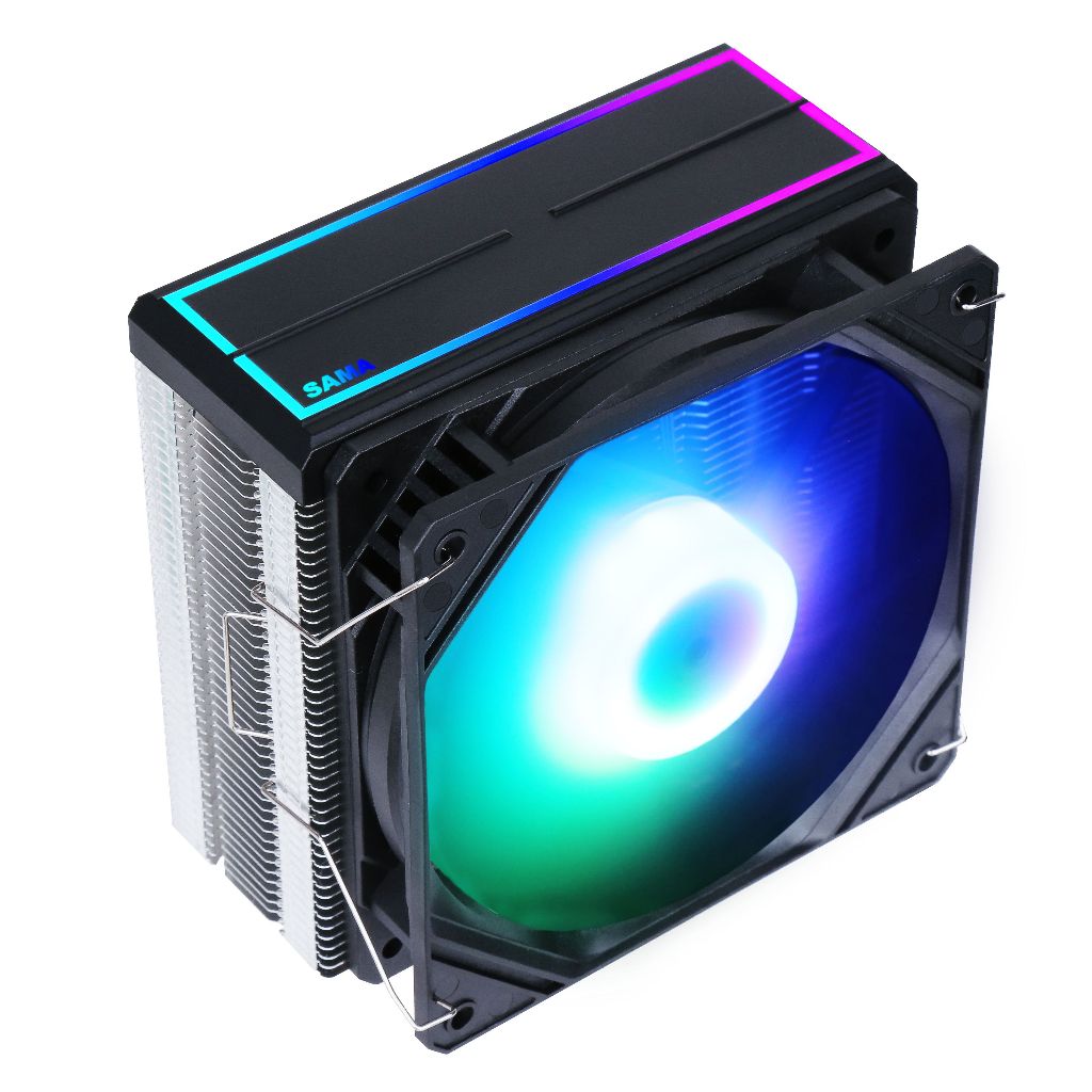SAMA CPU AIR COOLER KA400D Black (ซิ้งค์ระบายความร้อน) | Shopee Thailand