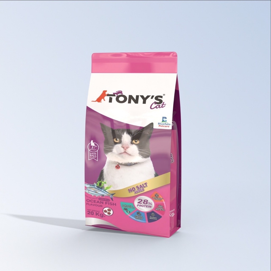 Tony Cat อาหารแมวโต 20 กิโลกรัม | Shopee Thailand