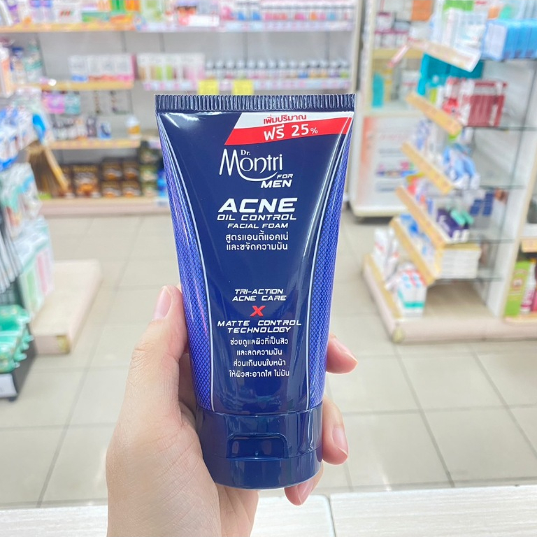 Dr.Montri For Men ดร.มนตรี ฟอร์เมน โฟมล้างหน้าสำหรับผู้ชาย ผิวกระจ่างใส ...