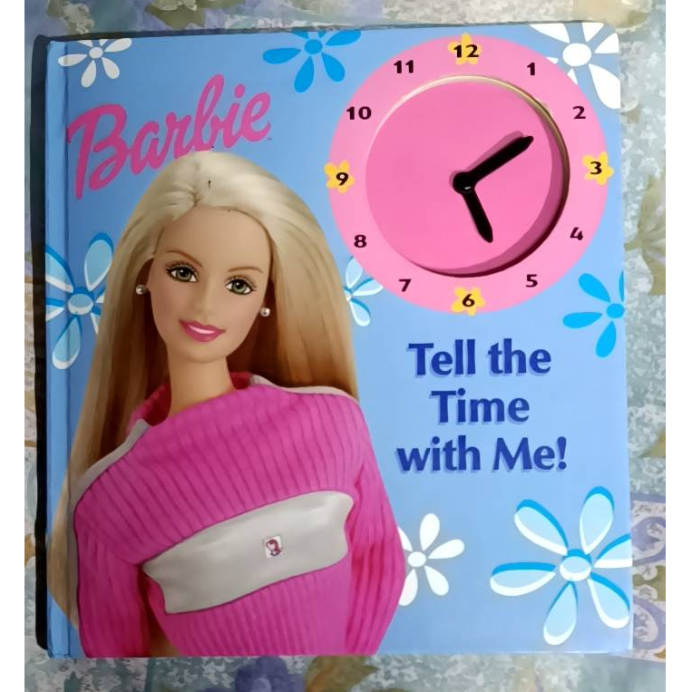 หนังสือภาษาอังกฤษ Barbie : Tell the Time with Me! บาร์บี้สอนอ่านเวลา ...