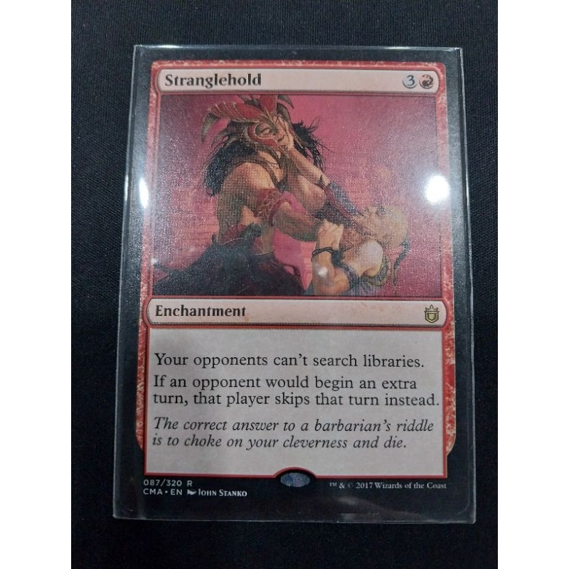 Singles MTG Stranglehold #CMA | Shopee Thailand