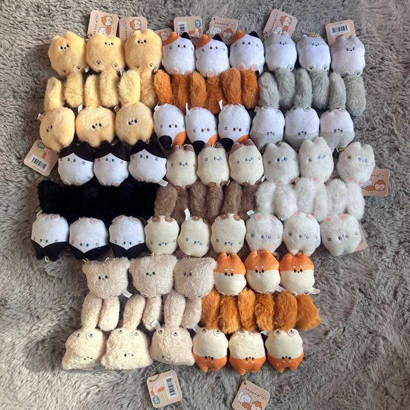 พวงกุญแจตุ๊กตา Fluffy tale PUKYU | Shopee Thailand