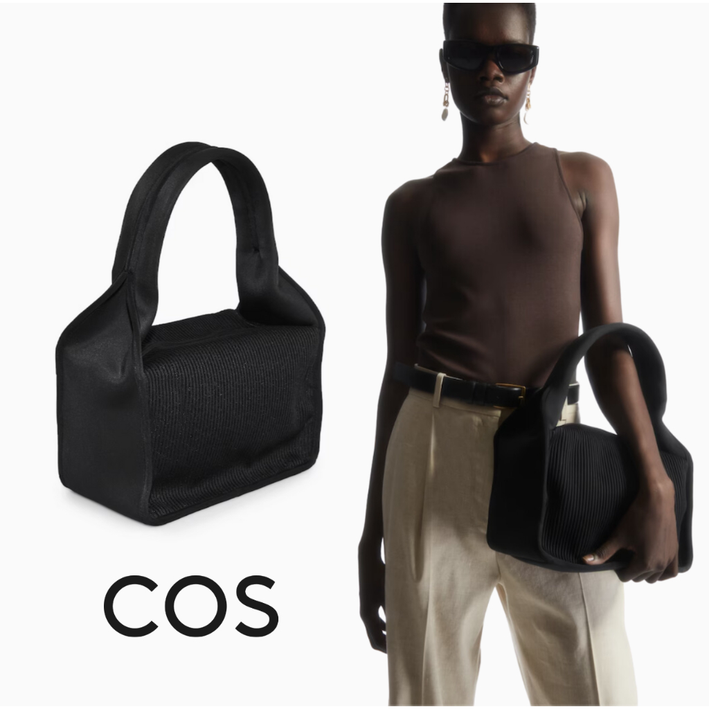(pre-order) กระเป๋า COS - RIBBED SCUBA SHOULDER BAG ของแท้ | Shopee ...