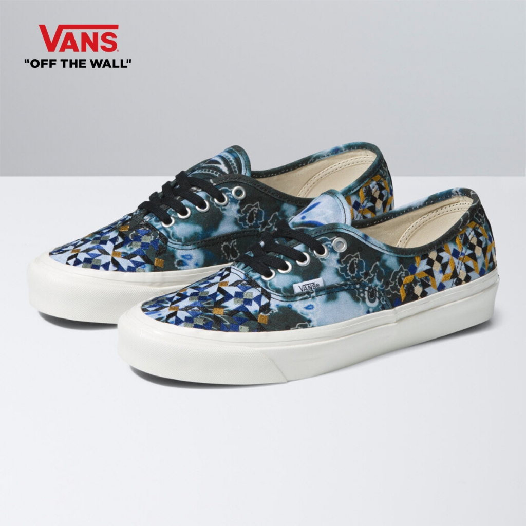 VANS AUTHENTIC 44 DX - ANAHEIM FACTORY MIXED MOSAIC BLACK รองเท้าผ้าใบ ...