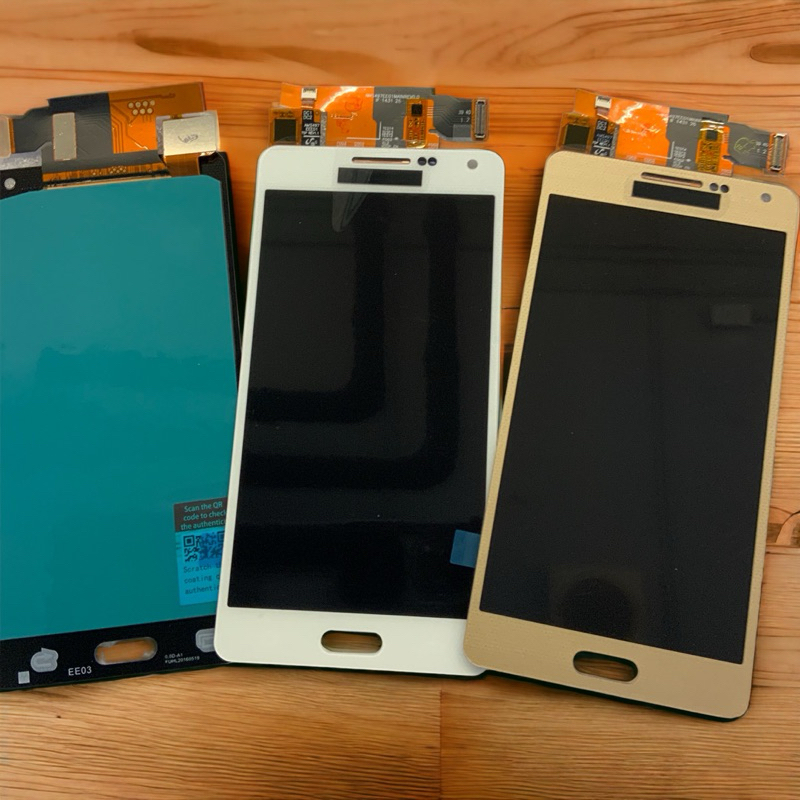 หน้าจอแสดงผล LCD OLED พร้อมสติกเกอร์ สําหรับ Samsung Galaxy A5 2015 ...