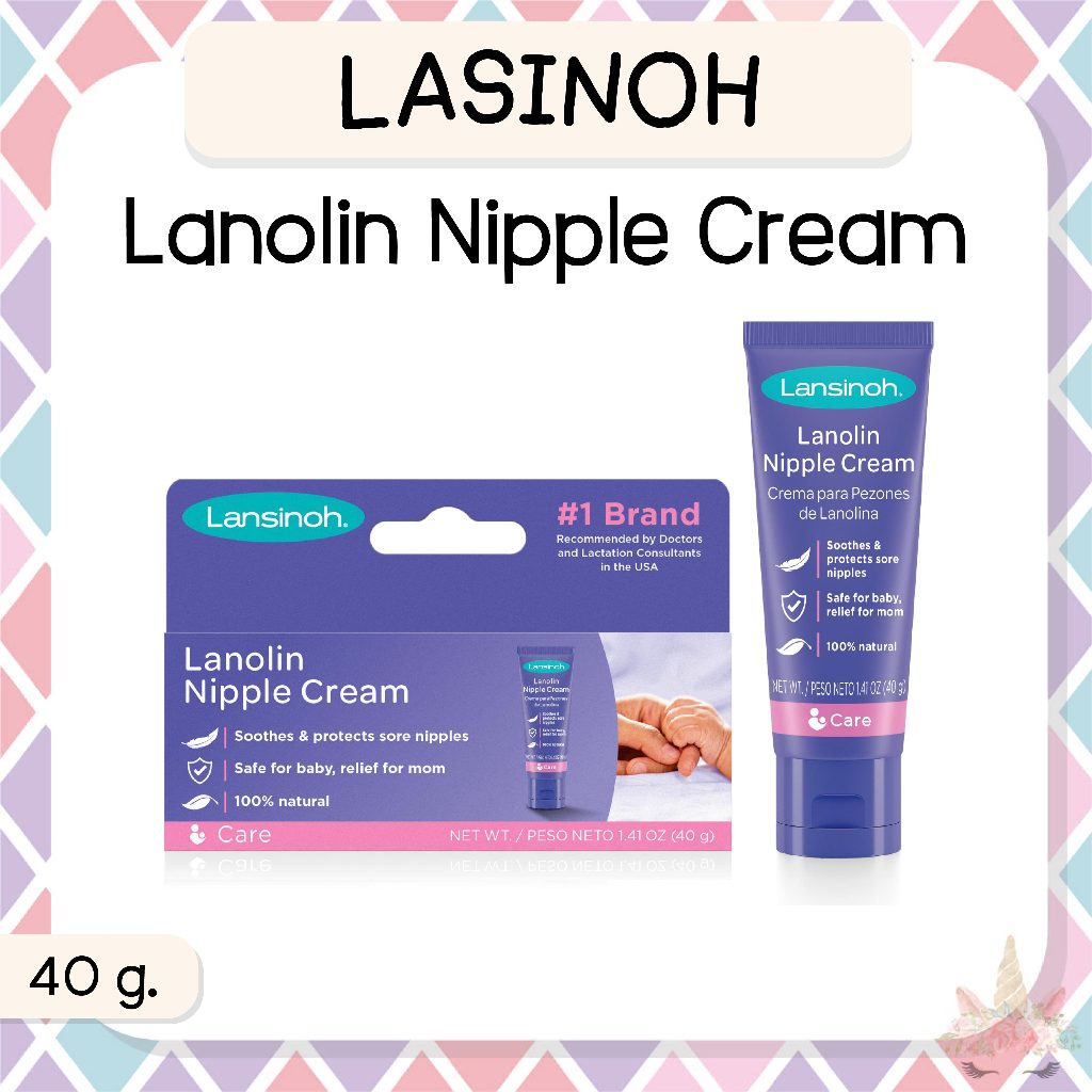 *พร้อมส่ง/ของแท้‼️* [EXP. 11/2027] Lansinoh Lanolin Nipple Cream 40 g. ครีมทาหัวนมแตก | Shopee ...