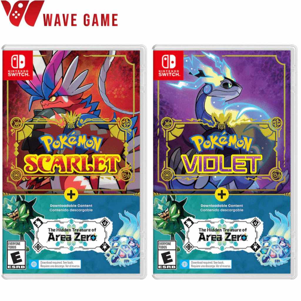 nintendo switch pokemon scarlet & violet + the hidden treasure of area ...
