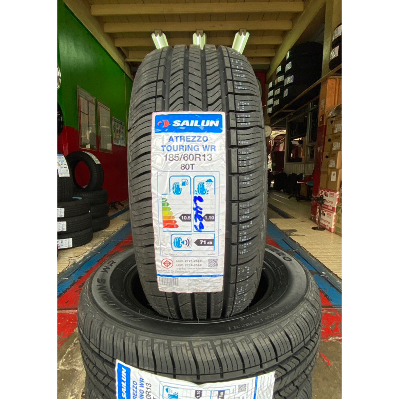 ยางขอบขาว 185/60R13 Sailun Touring WR(2เส้น) | Shopee Thailand