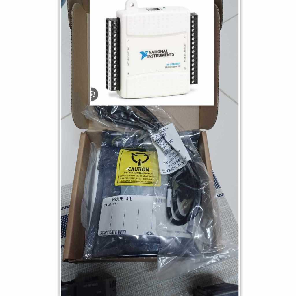 NEW NI 779205-01 Digital I/O Device, USB-6501, 24 I/O, 0 V to 5 V, DAQ ...