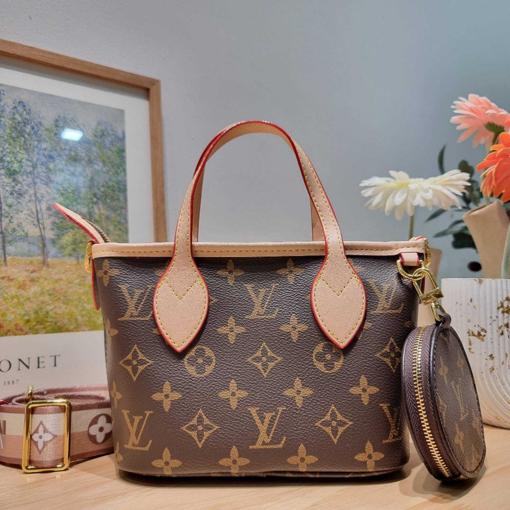 LV neverfull bb monogram mini tote bag [สินค้า Outlet] | Shopee Thailand