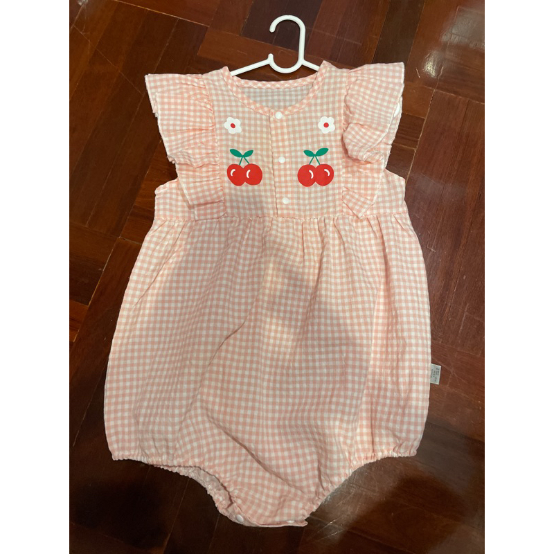 Kiki baby - รอมเปอร์ ขนาด 90 ชุดเด็กผู้หญิง | Shopee Thailand