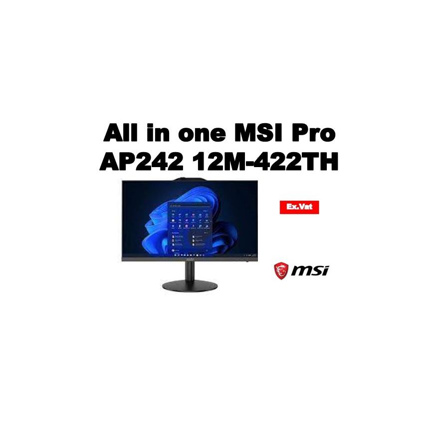 All in one MSI Pro AP242 12M-422TH | Shopee Thailand