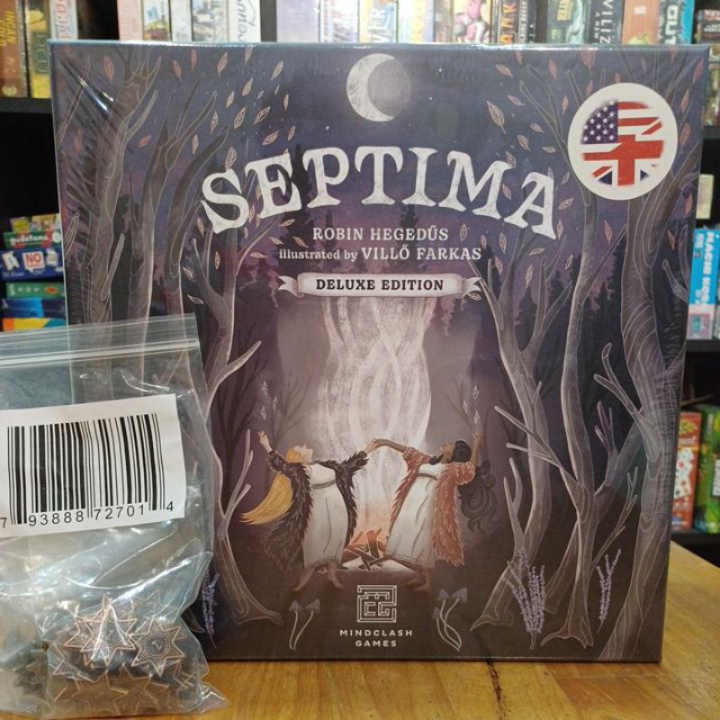 SEPTIMA Deluxe Edition ENGLISH🇬🇧🇺🇲with Metallic Wisdom Tokens | Shopee Thailand