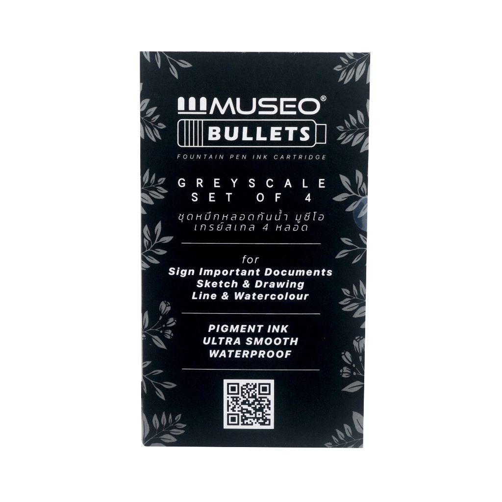 หมึกหลอดกันน้ำ MUSEO BULLETS | Shopee Thailand
