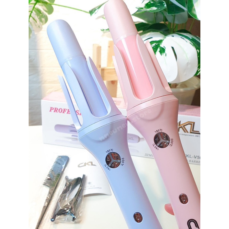 พร้อมส่ง เครื่องม้วนผม CKL-V50 ขนาด 32 mm ของแท้ 100% ม้วนง่าย ลอนอยู่นาน | Shopee Thailand