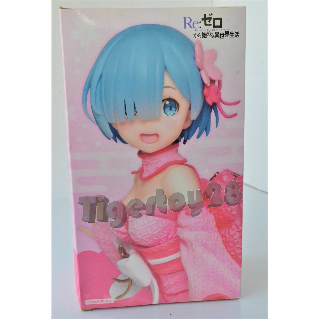 Taito Precious Figure Model Re Zero Starting Life in Another World Rem ...
