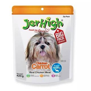 JerHigh Stick 400g รุ่นใหม่เพิ่มปริมาณ 440 g 1ซอง ขนมสุนัขเจอร์ไฮ ...