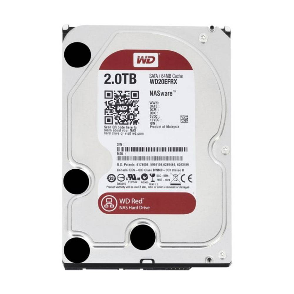 Western Digital WD Red NAS Hard Drive 2TB WD20EFRX | Shopee Thailand