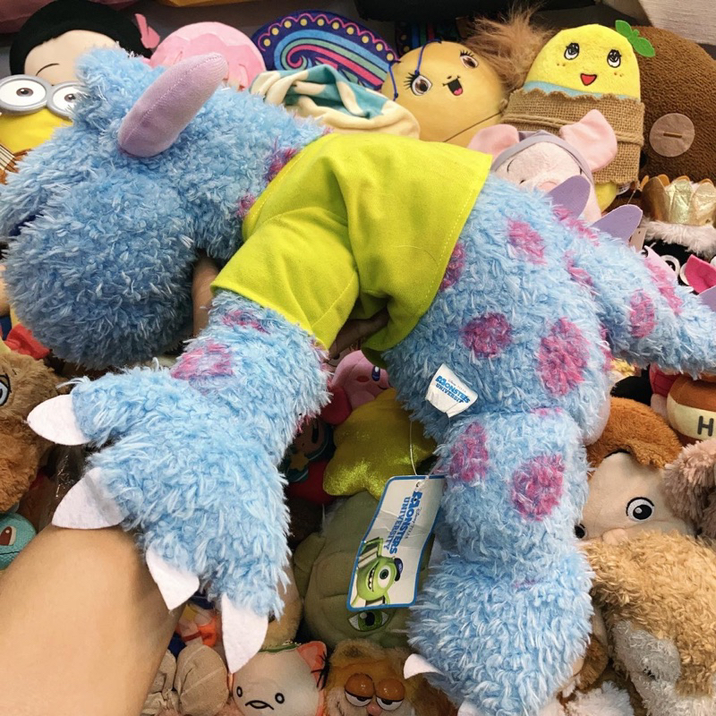 ตุ๊กตาไมค์ซัลลี่ แวน ตัวใหญ่ ท่านอน ตุ๊กตามอนสเตอร์ Sully van Monsters ...