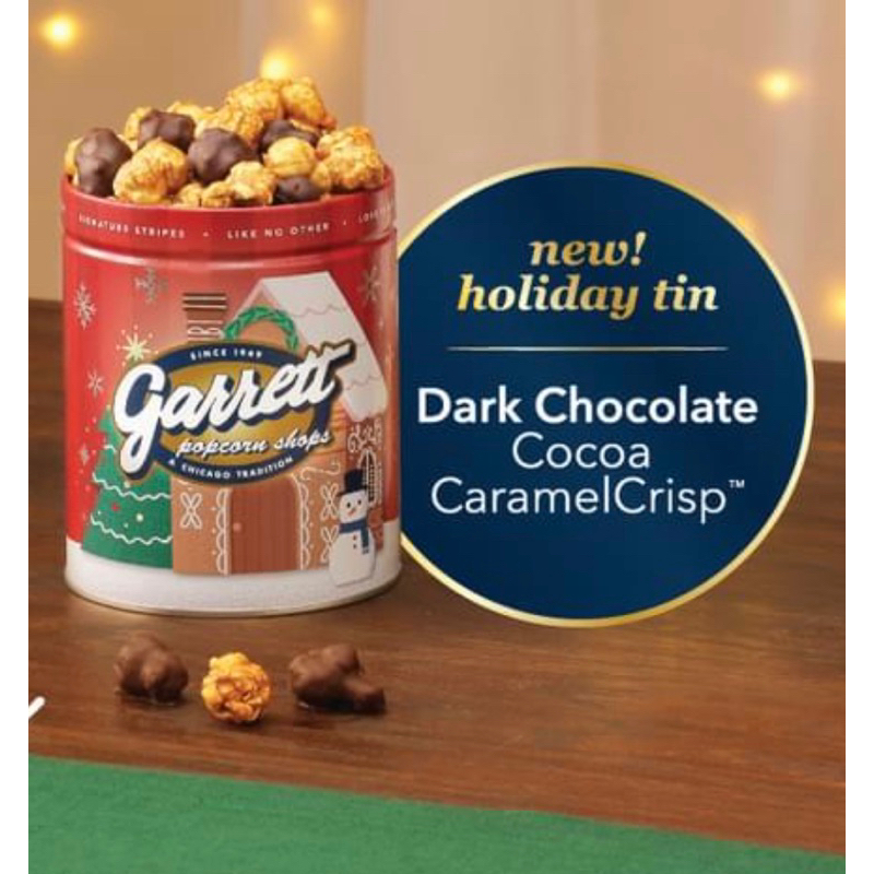 Garrett popcorn แบบกระป๋อง petite จัดส่งทุกวันอาทิตย์ | Shopee Thailand