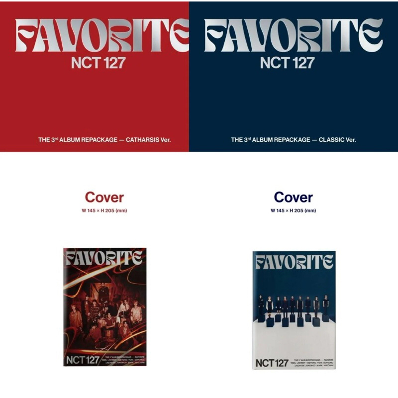 [พร้อมส่ง/⭕️ลด 50% ใน live] FAVORITE NCT 127 (The 3rd Album Repackage ...