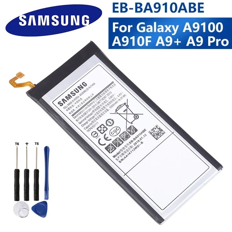 SAMSUNG EB-BA910ABE แบตเตอรี่ สำหรับ Samsung Galaxy A9 Pro (2016) A9 ...