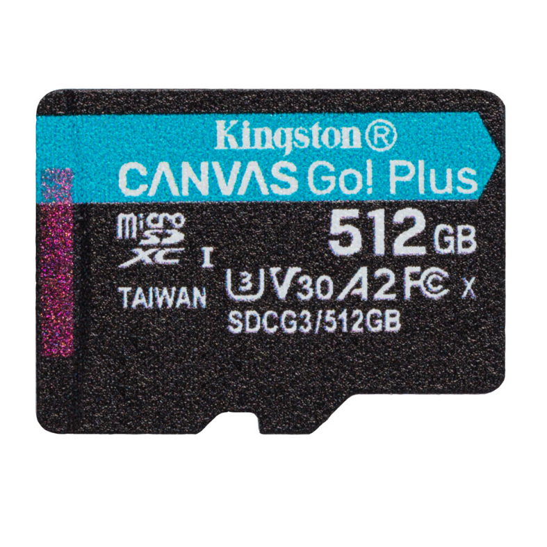 512 GB MICRO SD CARD (ไมโครเอสดีการ์ด) KINGSTON CANVAS GO PLUS (SDCG3 ...