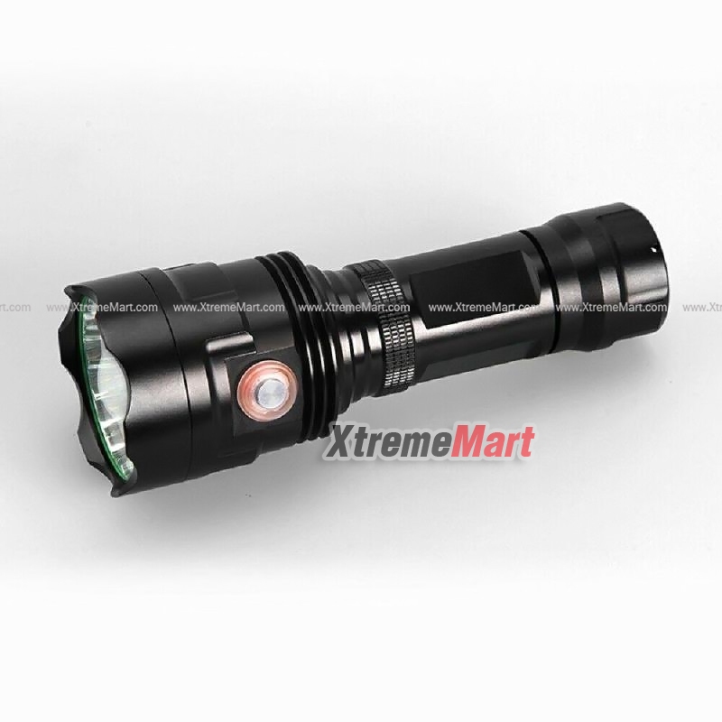 ไฟฉาย XHP90 LED P90 FlashLight ชาร์จUSB พร้อมแบตเตอรี่ชาร์จได้ 26650 ...