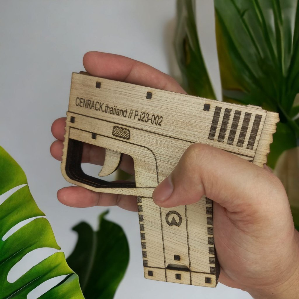 ปืนยางวง_PJ23-002_(Kevin Self-Defense Handgun)-04 | Shopee Thailand